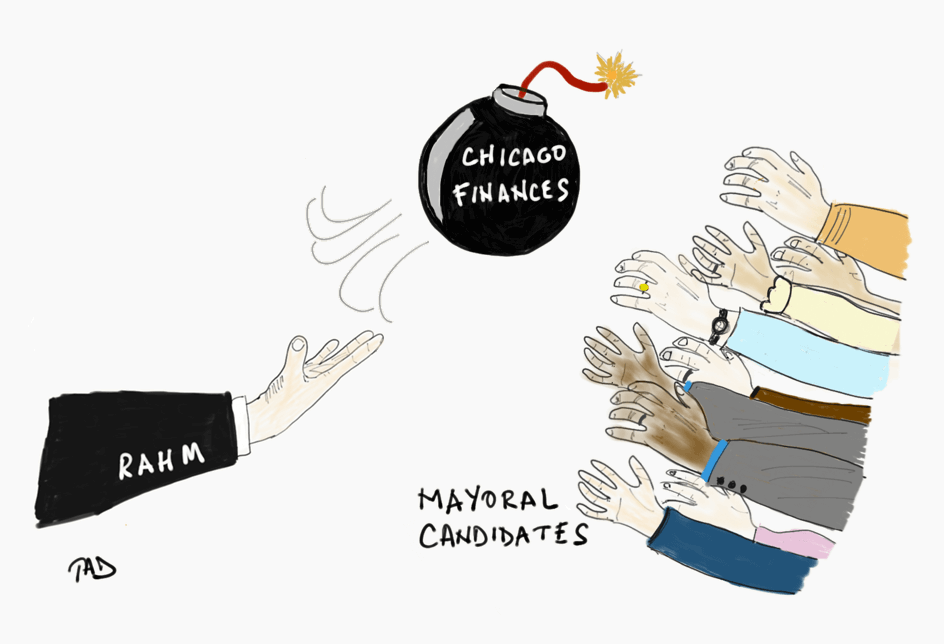 A more likely reason Rahm Emanuel dropped out: the Chicago time bomb ...