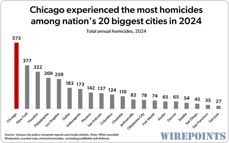 2024 homicide rankings: Chicago, St. Louis lead nation yet again – A Wirepoints survey of ...